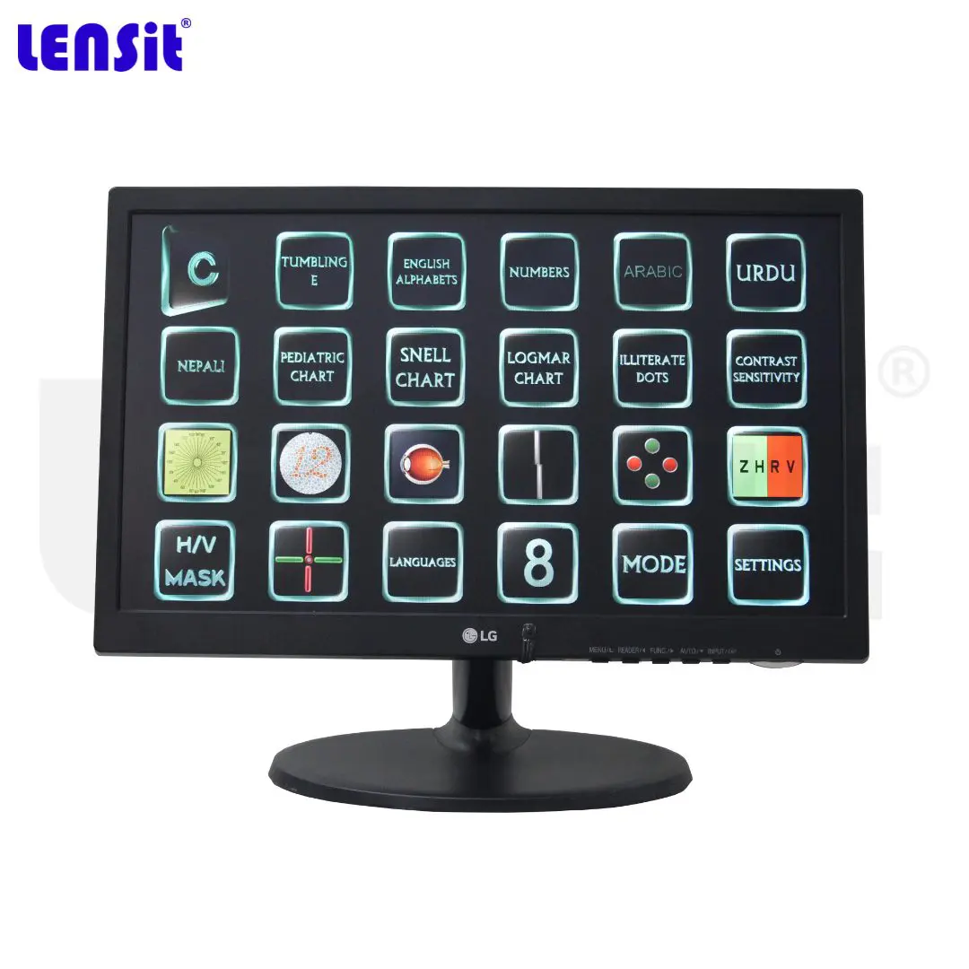 LED Vision Chart - LENSit - Buy The Best Eye Testing Machines In India